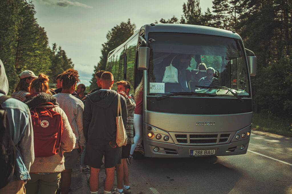 Hop on board the festival bus! - I Land Sound